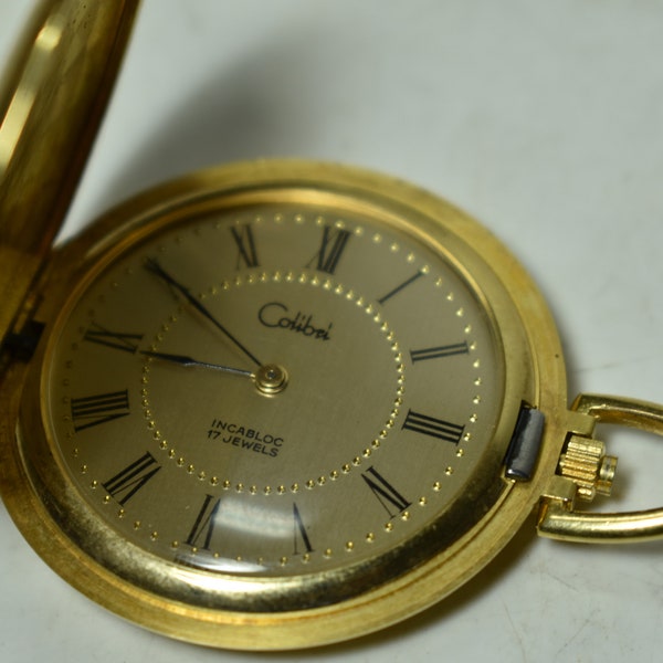 Colibri Pocket Watch - Etsy