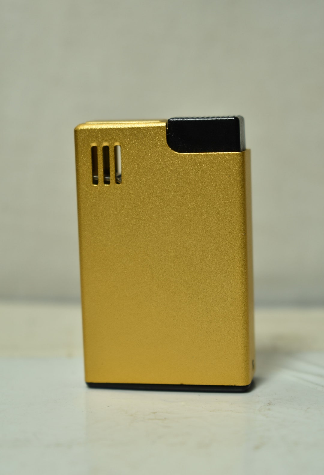 Vintage Tobacco Collectible Lighter-diplomat Lighter Swiss Made-gold ...