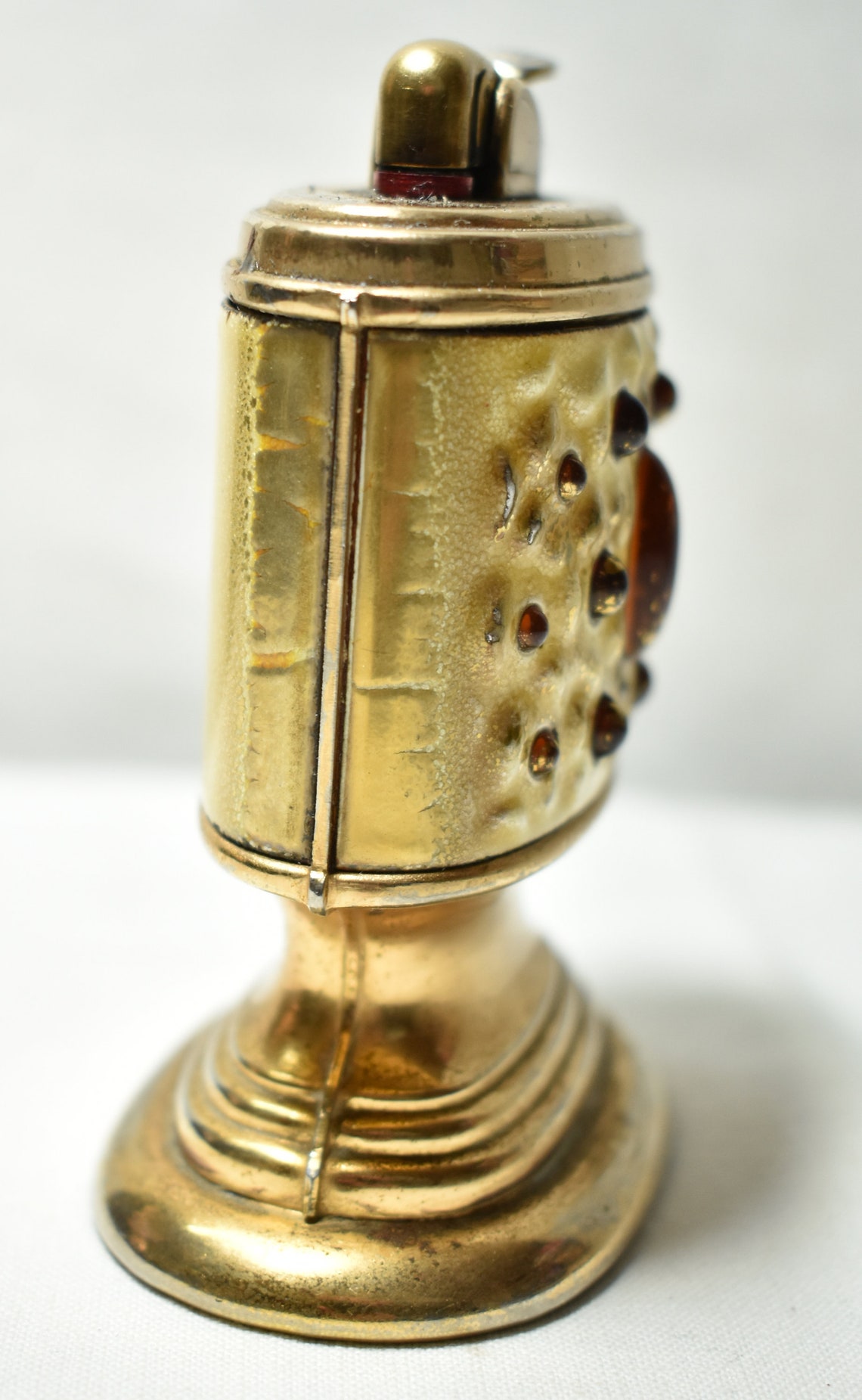 Vintage Collectible Table Desk Lighter w/Design | Etsy