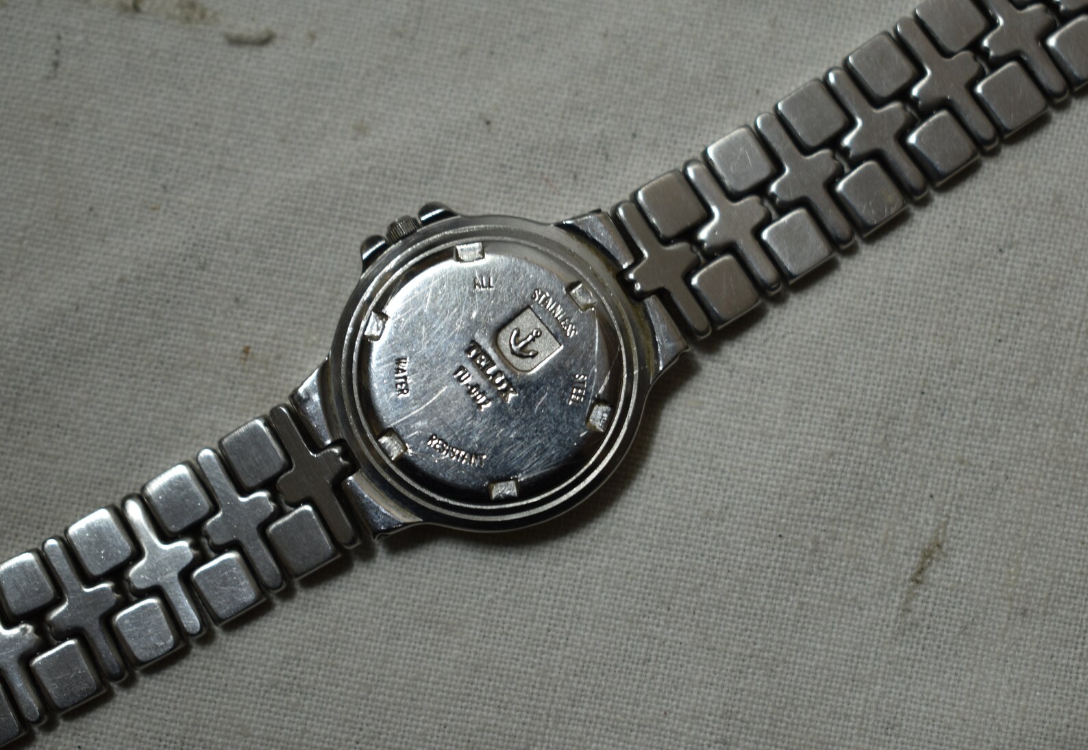 Vintage Telux Quartz Women's Watch TU 002 Stainless Steel - Etsy