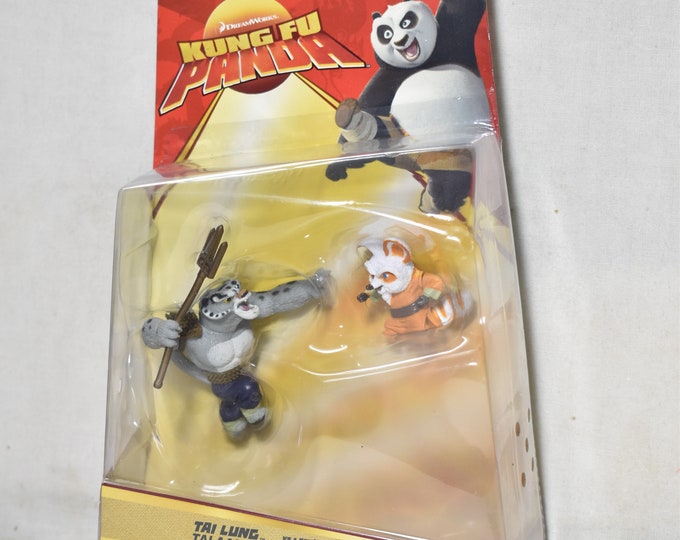 Kung Fu Panda Tai Lung-master Shifu Figures 2008 Made in China-in ...