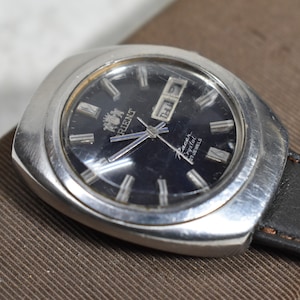 Vintage Collectible Orient Racer Crystal 27 Jewels Watch-429 13372 ...