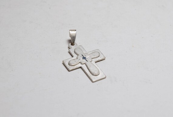 Solid Bronze Cross, Vintage Greek Cross, Cross Penda… - Gem