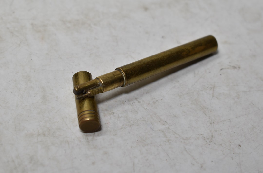 Vintage Collectible Bronze Lighter Tobacco-cigarette Shape Lighter - Etsy