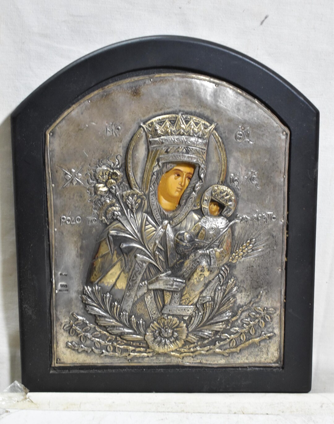 Vintage Collectible Silver 950 Home Decor,decoration Gift Christian ...