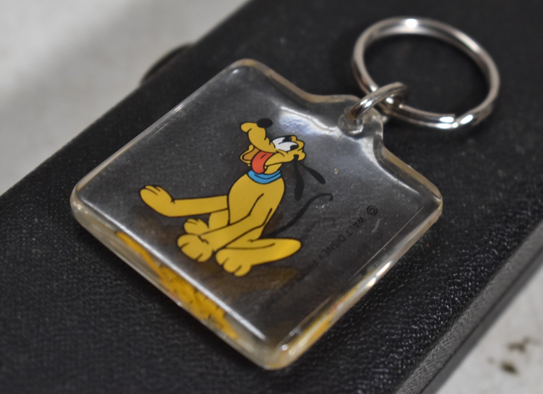 Vintage Collectible Key Chain Pluto-walt Disney Production Keys ...