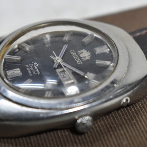 Vintage Collectible Orient Racer Crystal 27 Jewels Watch-429 13372 ...