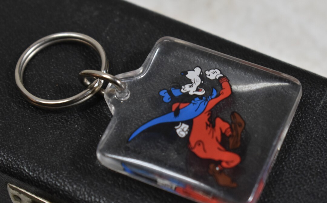 Vintage Collectible Key Chain Goofy walt Disney Production Keys ...