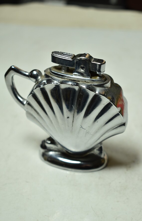 Vintage Beautiful Table Desk Lighter-seashell Shape Design - Etsy