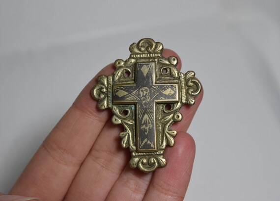 Antique Cross Hand Made Cross Antique Pendant Medieval | Etsy
