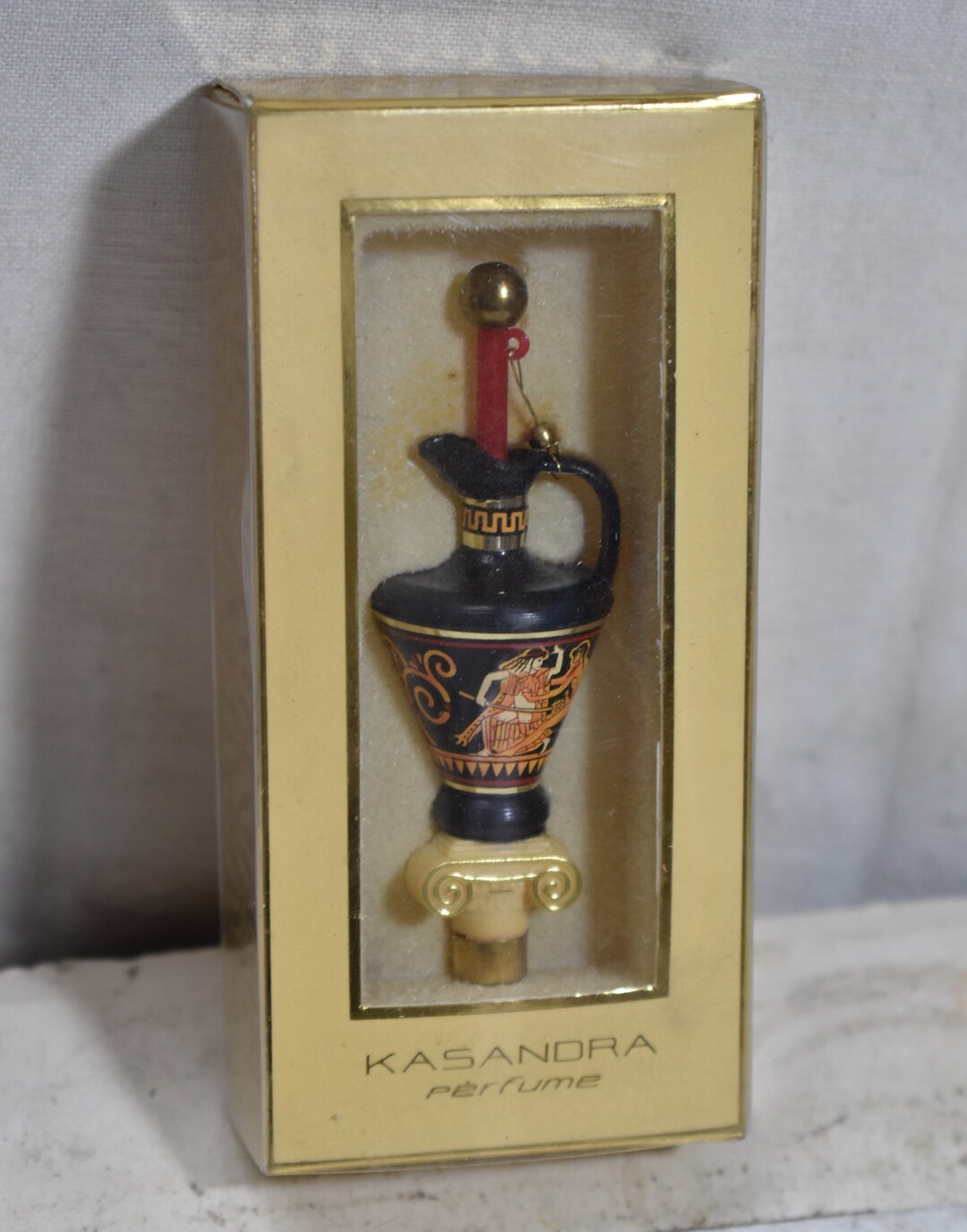 Vintage Collectible Greek Perfume Bottles Souvenir Memorable-kasandra ...