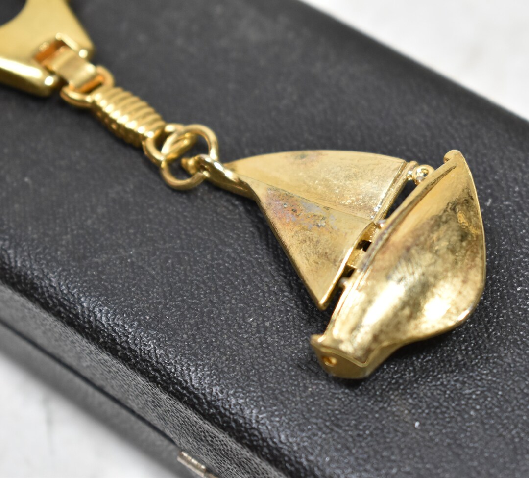 Vintage Collectible Beautiful Design Boat Ship Key Chain-key Chains ...