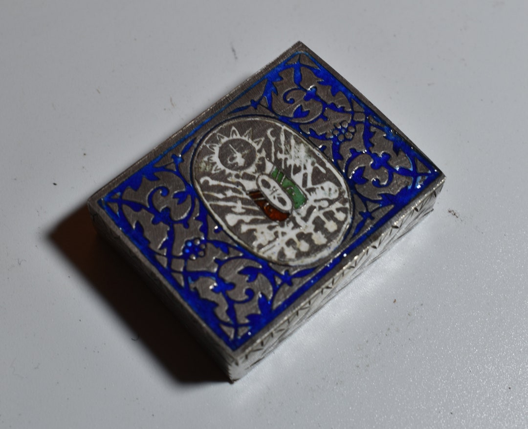 Vintage Collectible Small Case for Medicine Maybe W/design - Etsy