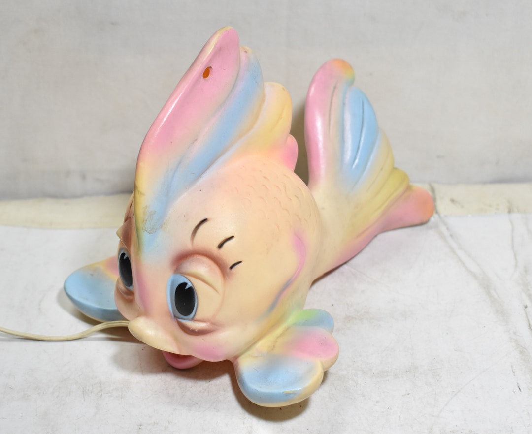 Vintage Collectible Light Fixture-fish Shape Light Fixture Home Decor ...