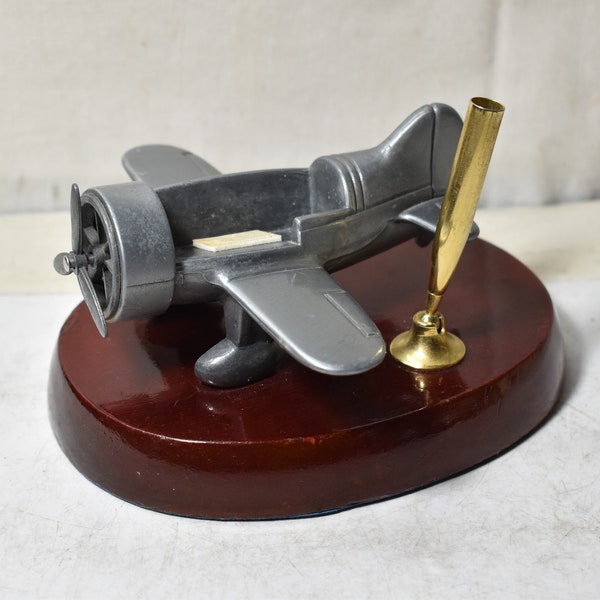 Airplane Pen Holder - Etsy
