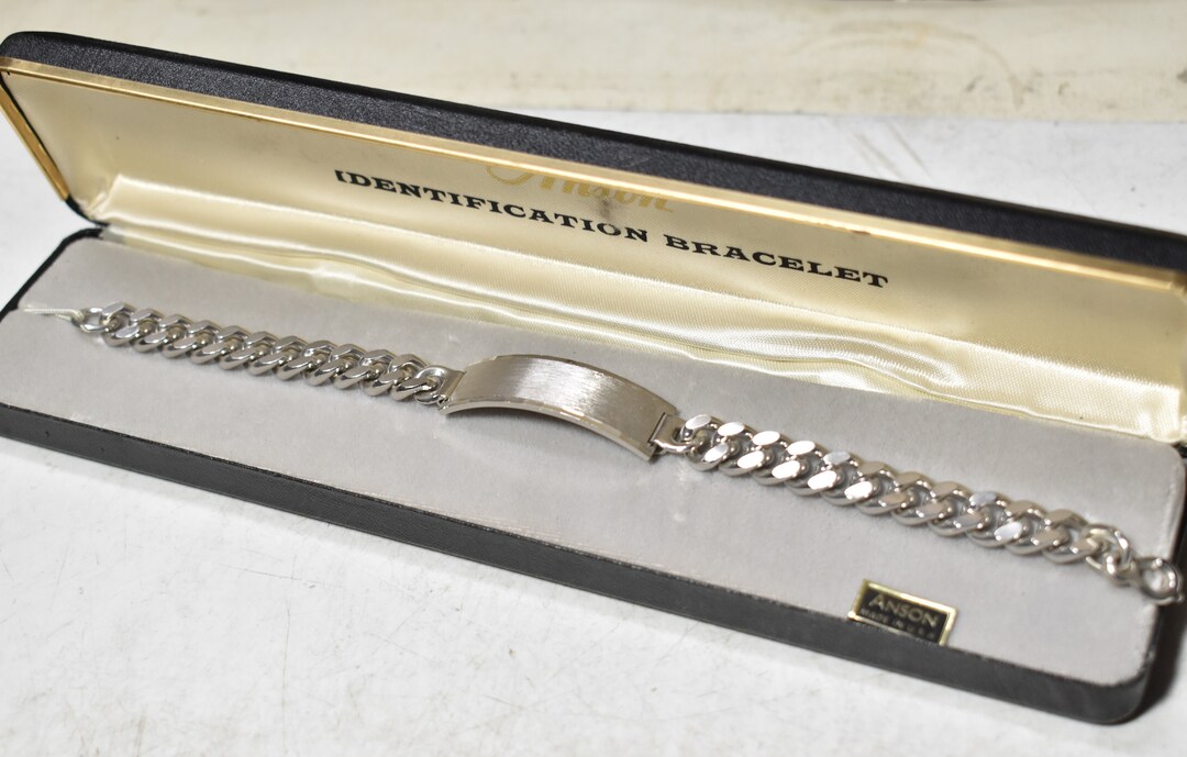 Vintage Collectible Anson Plaque Hand Identities-identification ...