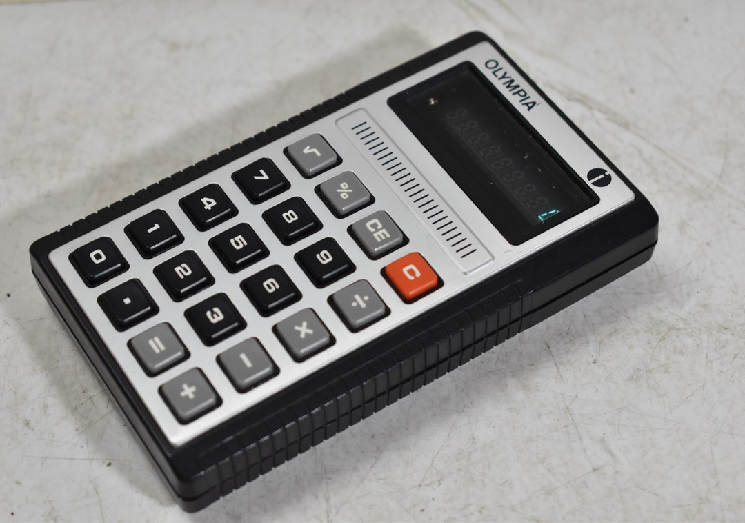 Vintage Collectible Olympia Werke AG Made in Japan Calculator-modell CD ...
