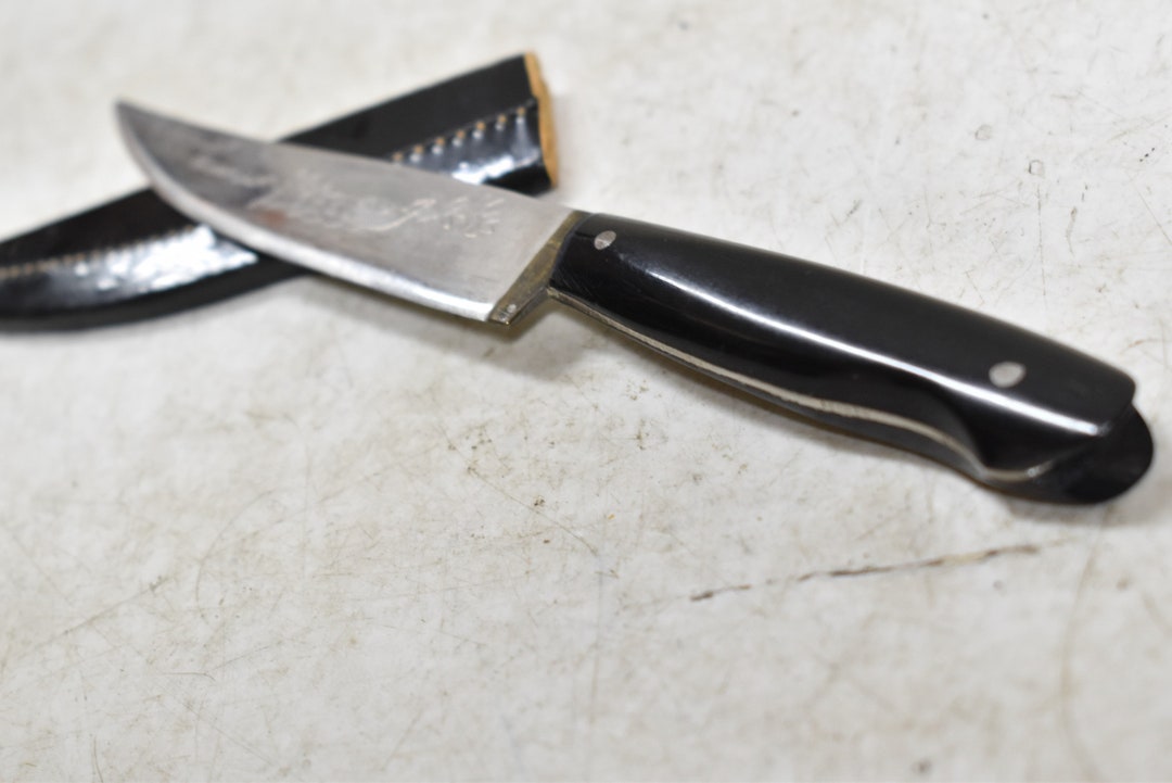 Vintage Collectible Memorable Souvenir Greece Greek Knife-black Handle ...