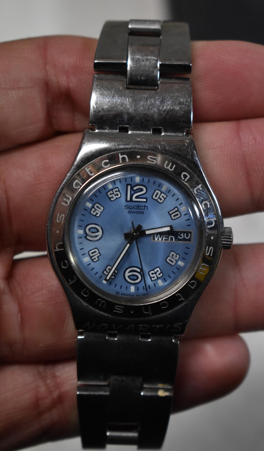 Vintage Swatch Swiss Watch-ag 2003 Wristwatch Jewel Irony Women Ladies ...