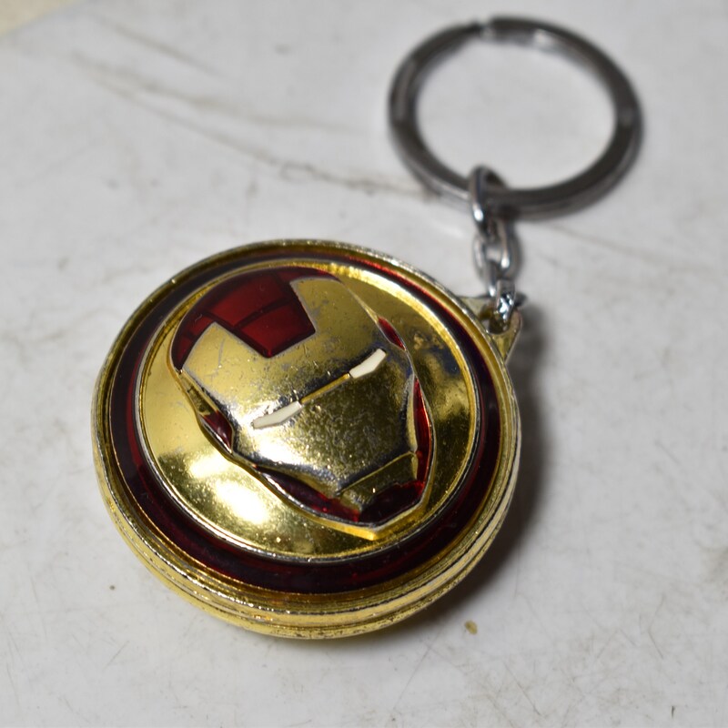 Iron Man Keychain - Etsy
