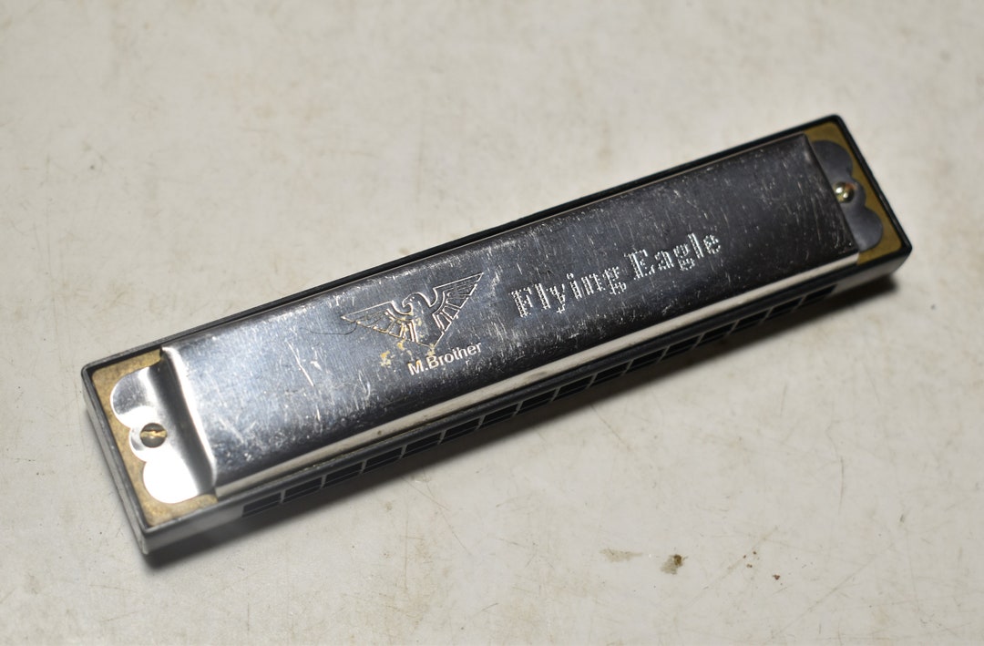 Vintage Collectible Flying Eagle M.brother Harmonica-musical - Etsy