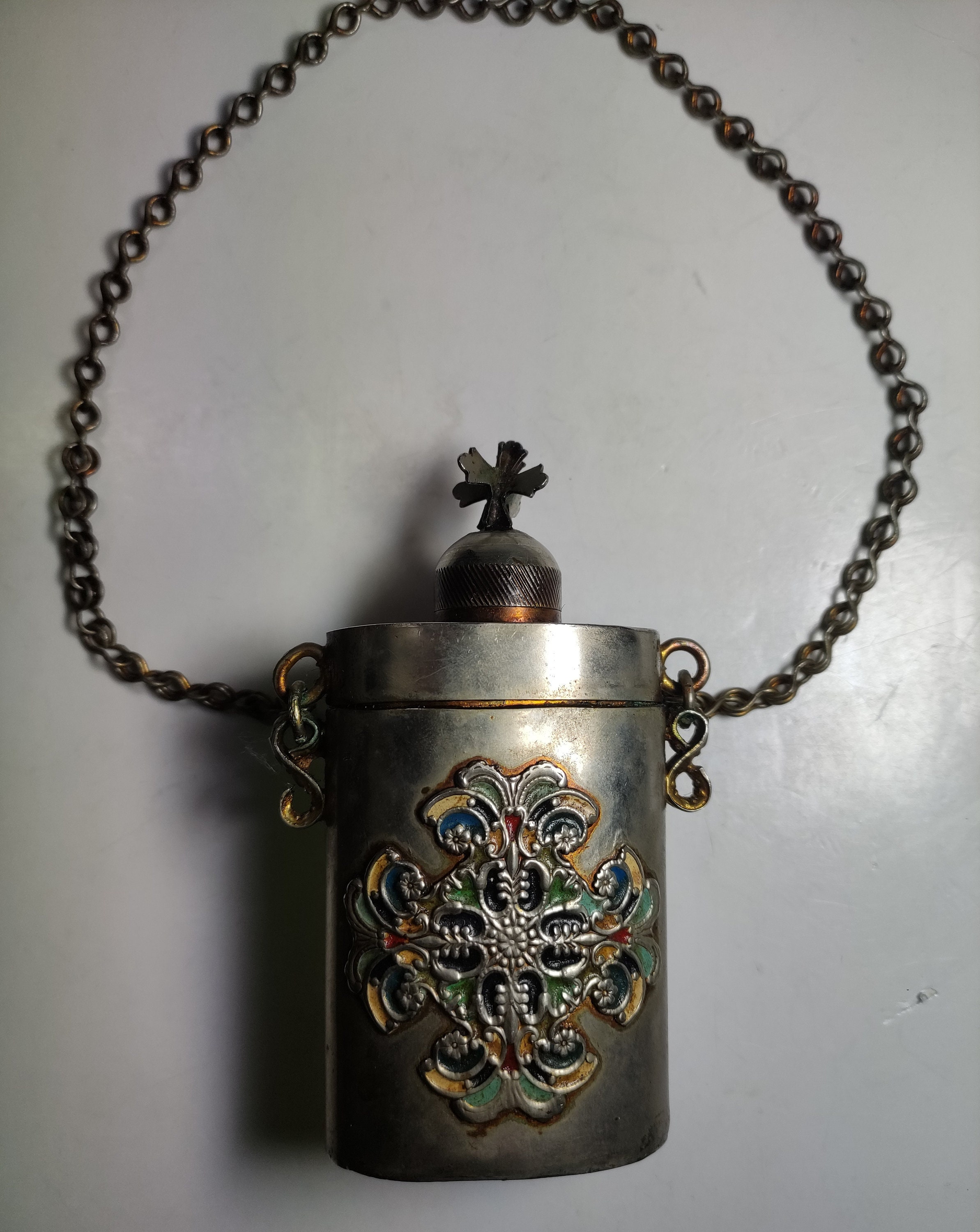 Antique Orthodox Christianity Holy Myrrh Container Religious | Etsy