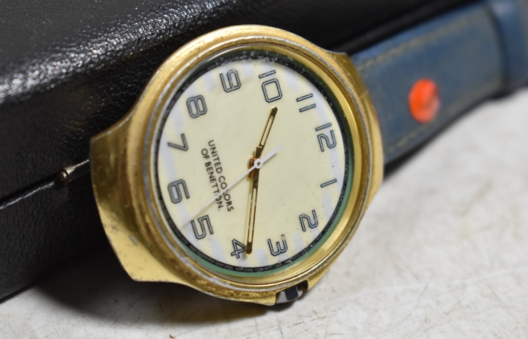 Vintage Collectible Watch-united Colors of Benetton Stainless Steel ...
