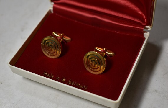 Vintage Collectible Beautiful Design Cufflinks Elegance Made - Etsy