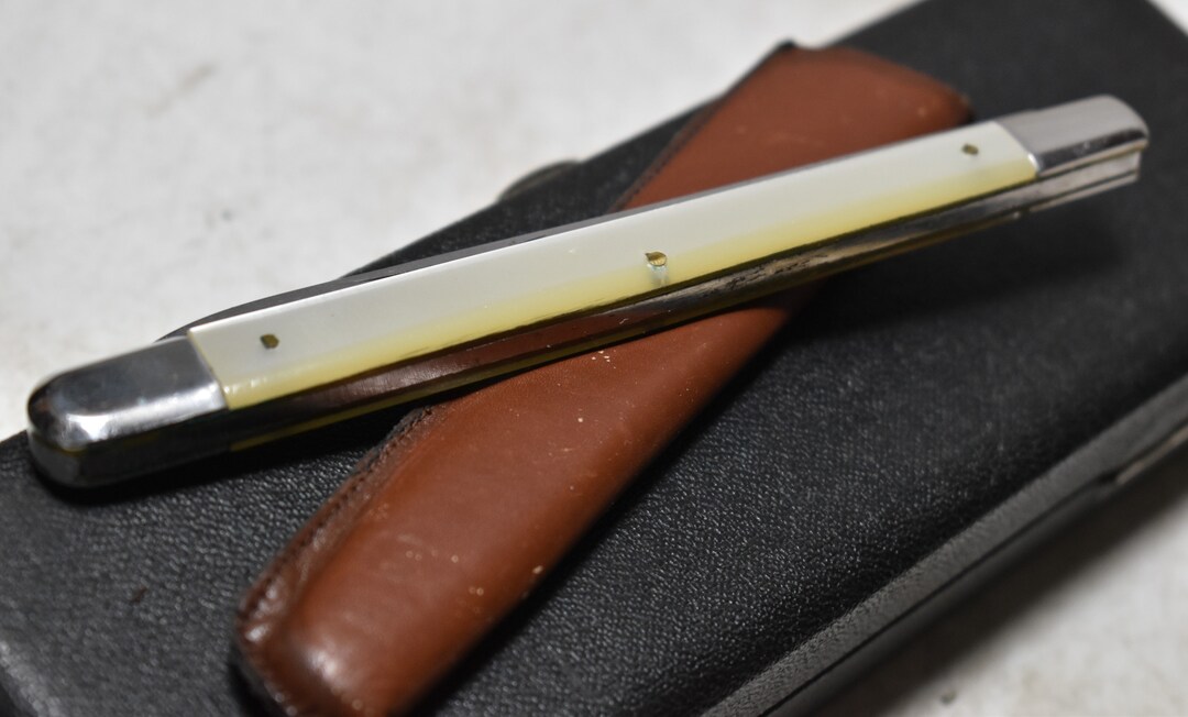 Vintage Collectible Tool Equipment Pocket Knife Stainless Steel Yax W ...