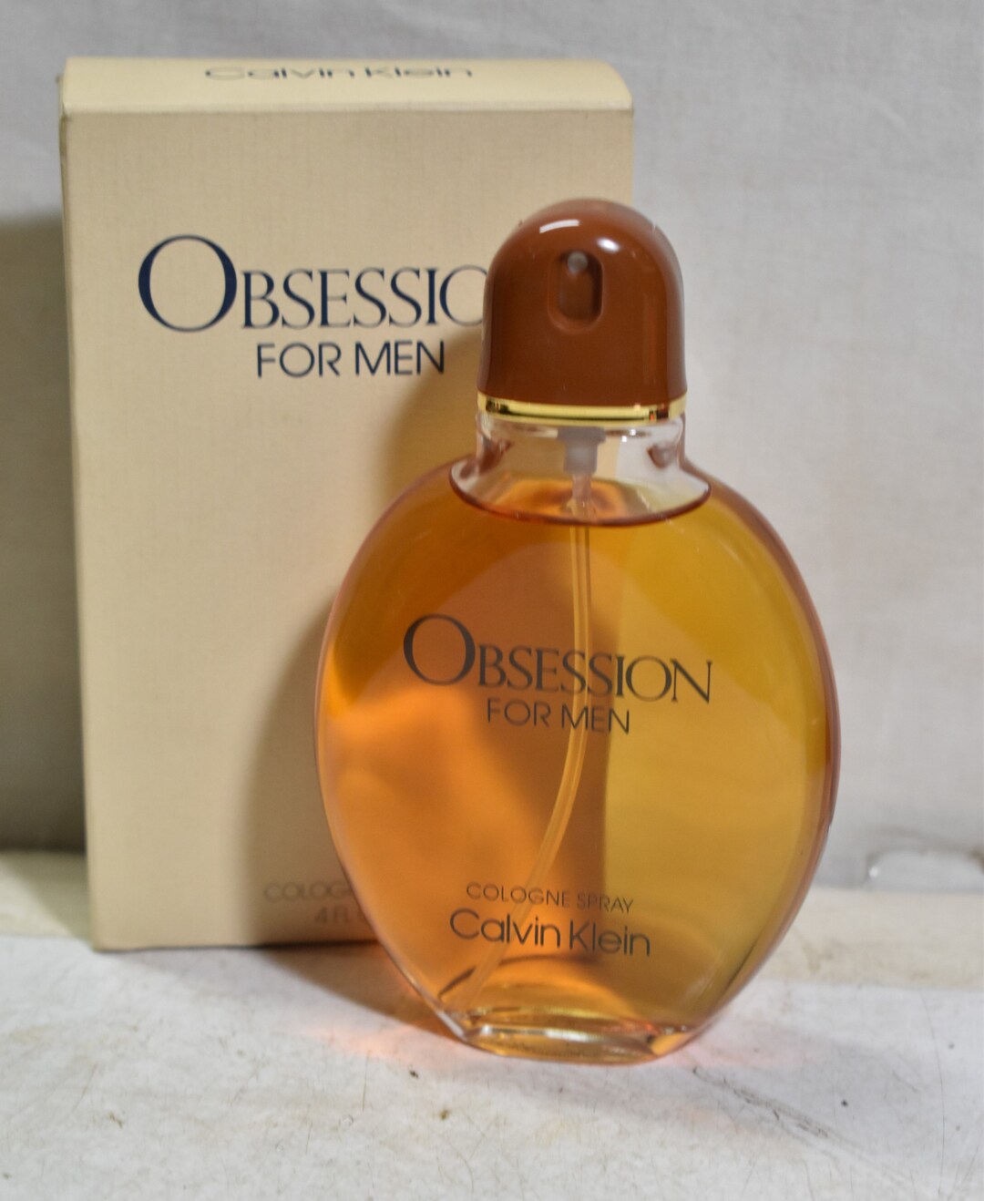 Vintage Collectible Obsession for Men Cologne Spray 4FL Oz-fragrance ...