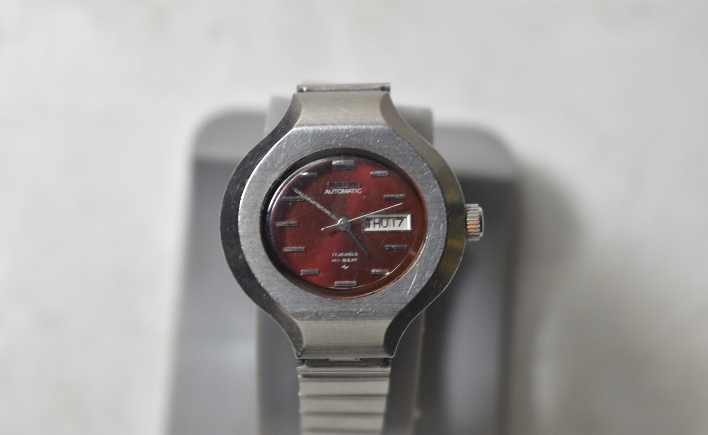 Vintage Seiko Automatic Watch 17-jewels Hi-beat 2206-7010 - Etsy