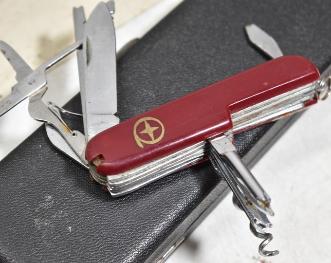 Vintage Collectible Pocket Multi-tool-pocket Multi-tool Red Color-tool ...