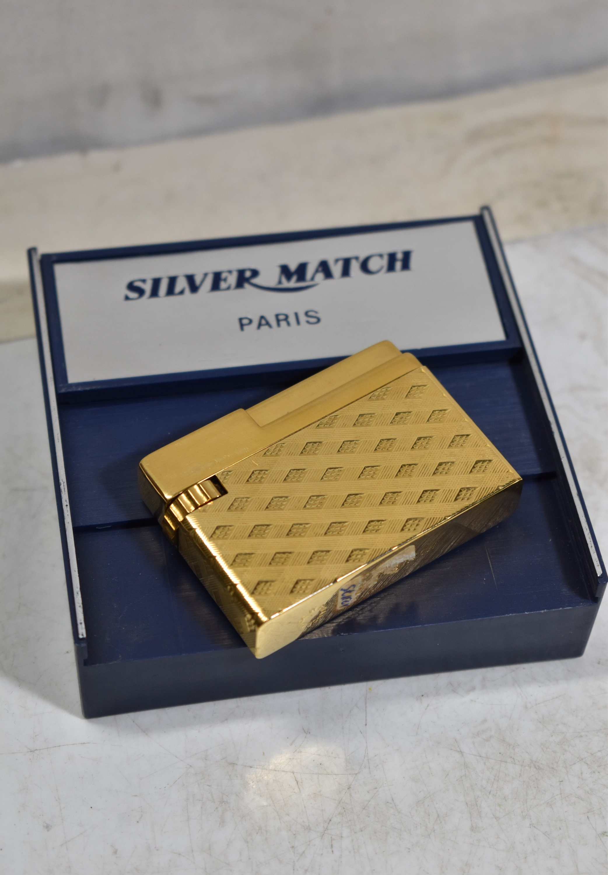 Vintage Collectible Beautiful Design Tobacco Silver Match - Etsy