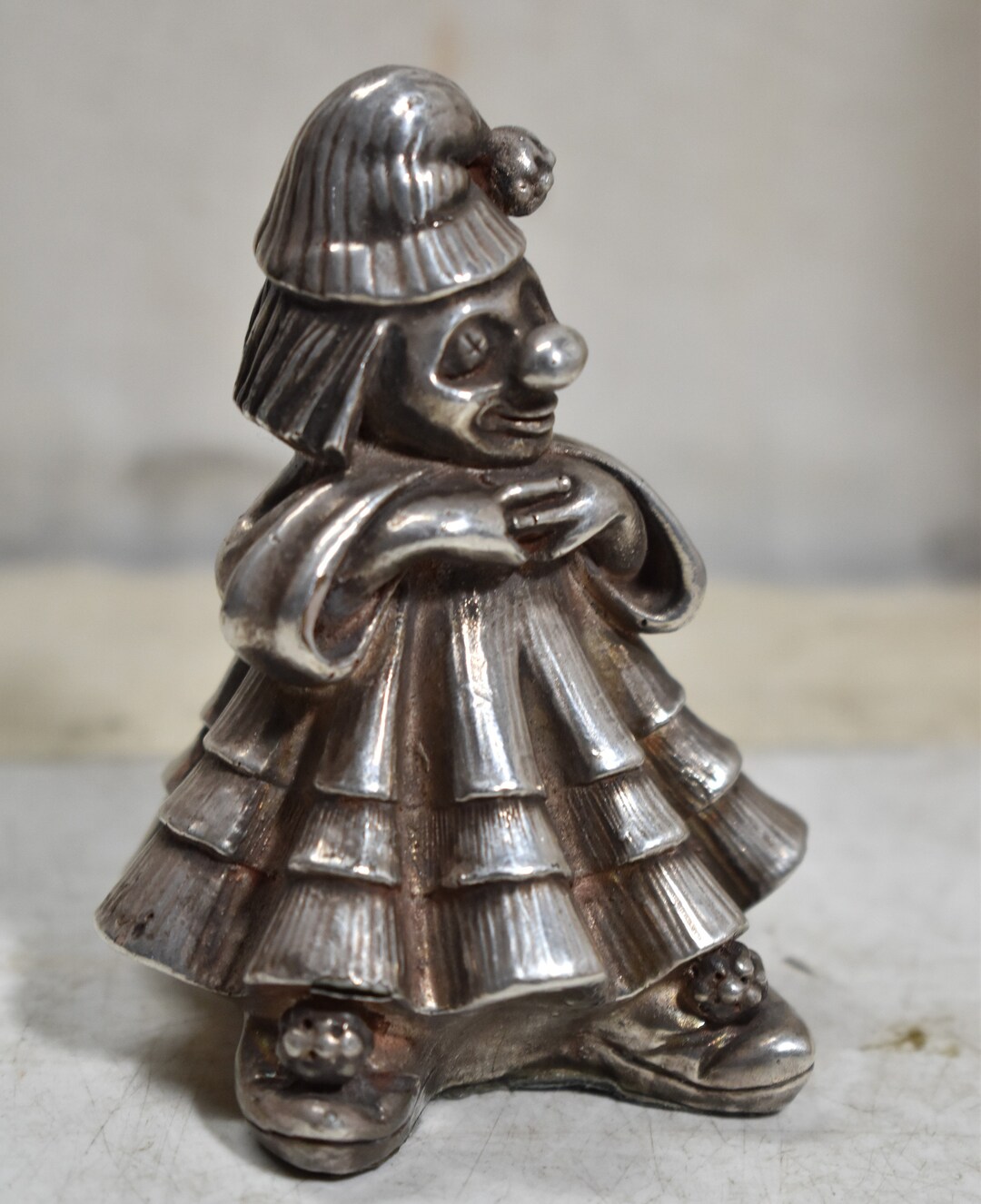 Vintage Collectible Home Decor,decoration Clown-silver 925 Clown,gift ...