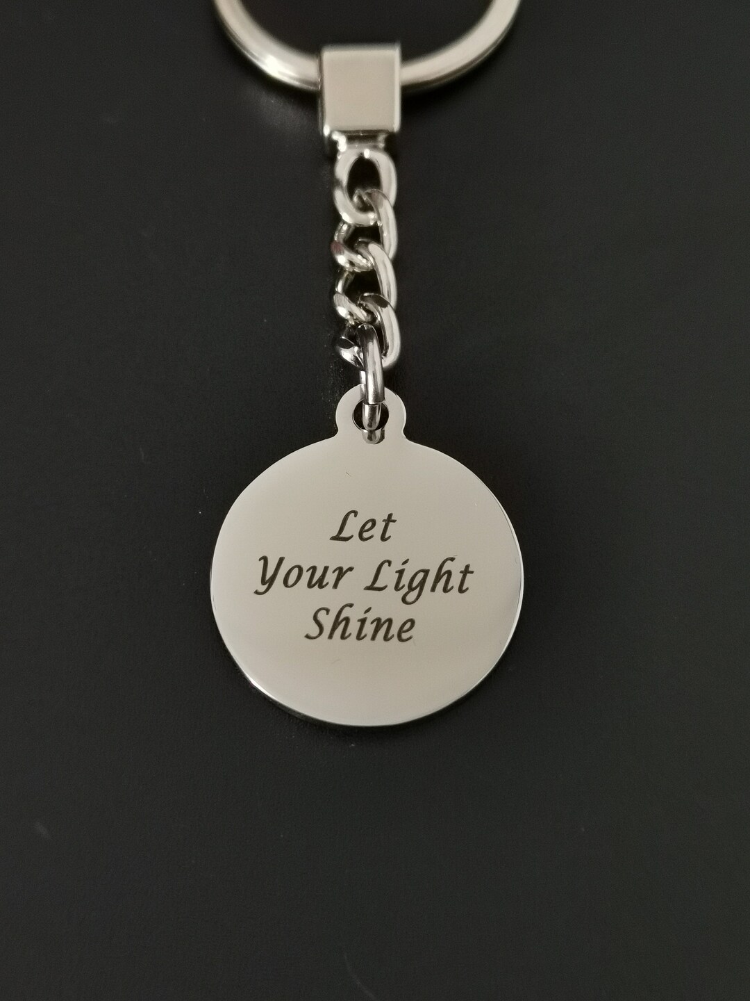 Personalised Keyring, Stainless Steel Keychain Perfect Gift for ...