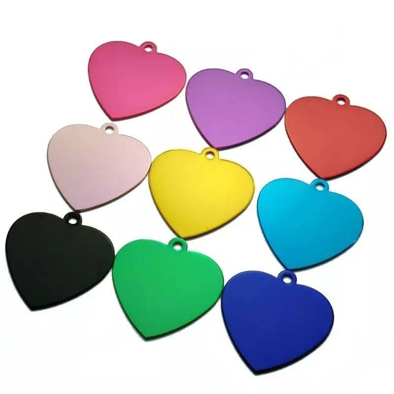 Heart Dog Tag - Etsy