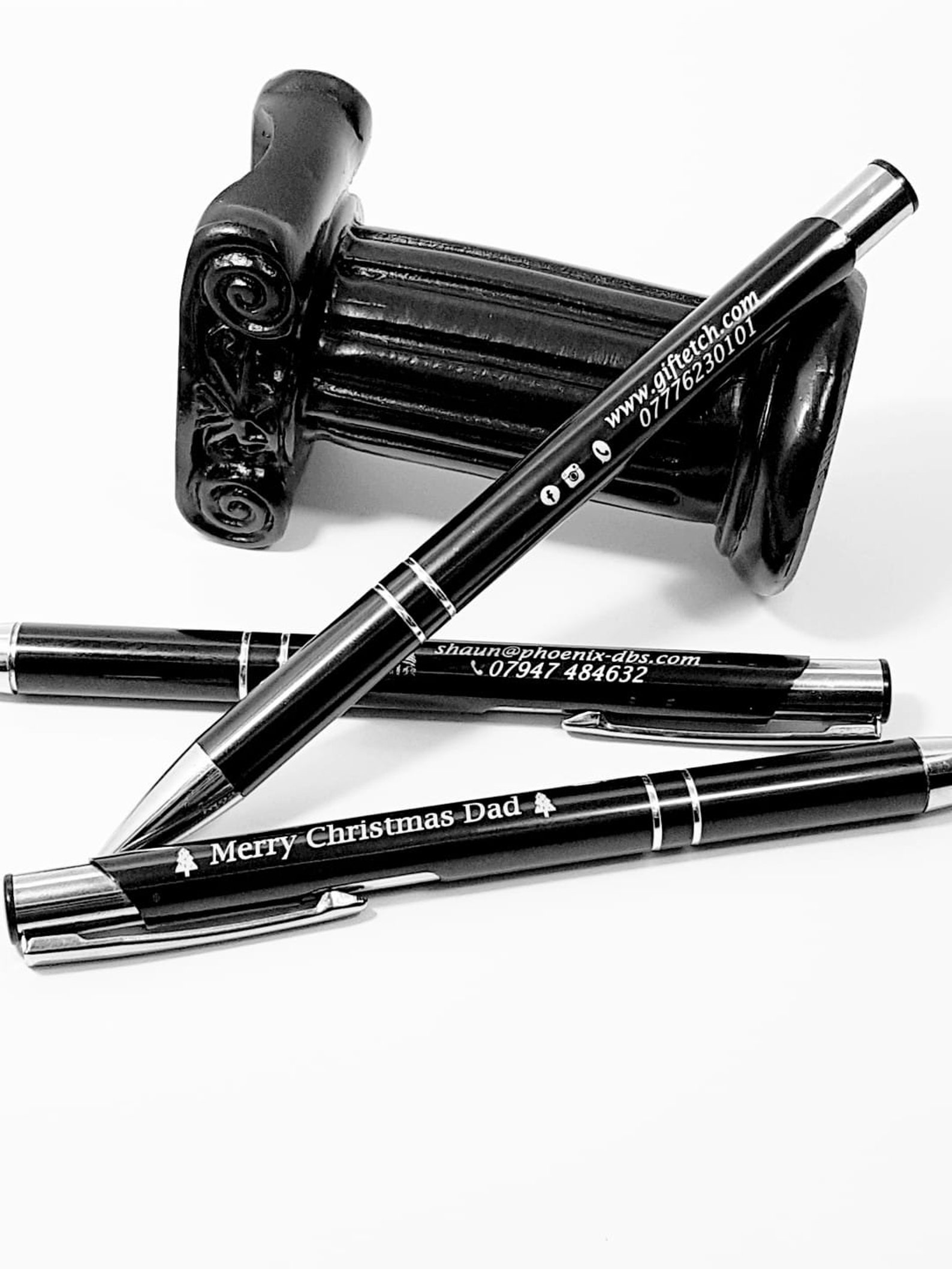 Personalised Aluminium Push-button Ballpoint Pen by Giftetch - Etsy UK