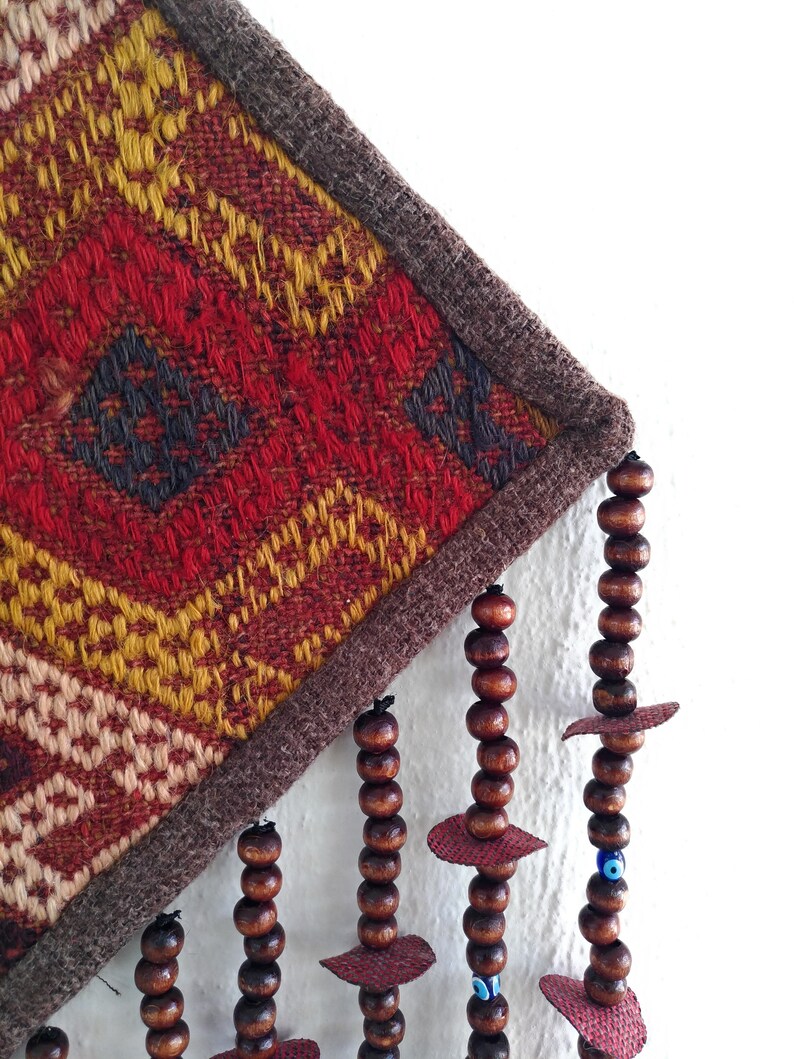 Boho Wall Decor Woven Wall Hanging Bohemian Wall Art Mom Gift | Etsy