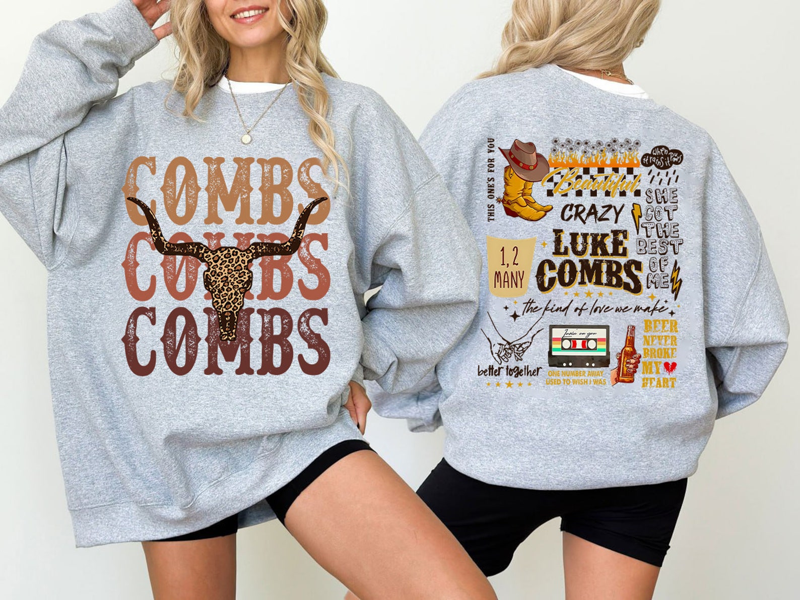 Luke Combs Music Tour Png, Vintage Combs Bullhead PNG, Country Music ...