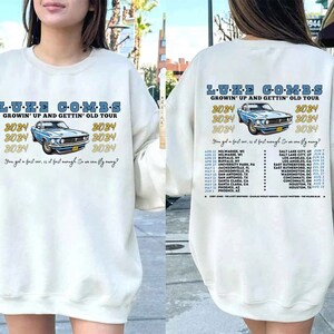 Luke Combs Growing up and Getting Old 2024 Tour Png, Luke Combs Png ...