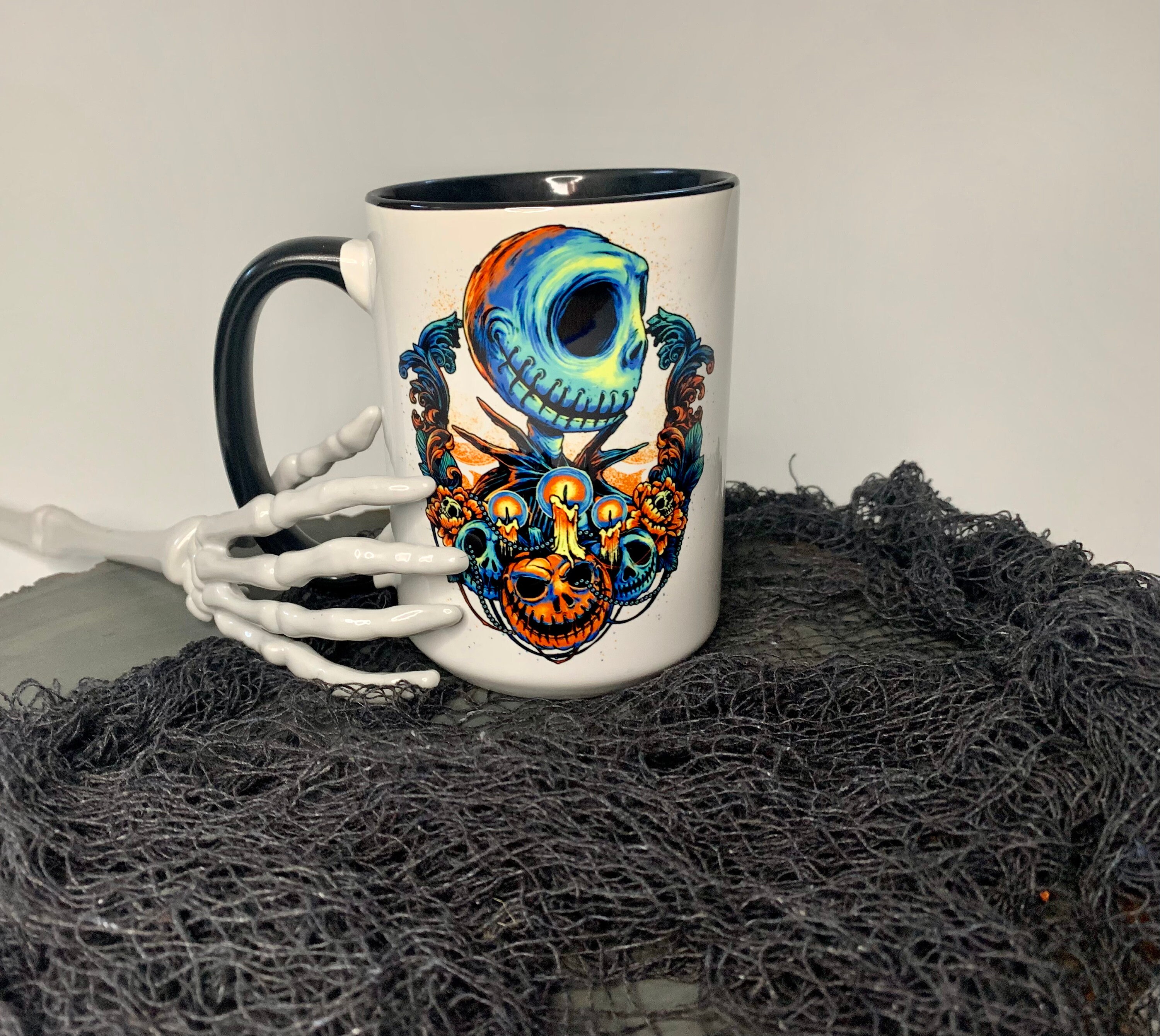 Nightmare Before Christmas/corpse Bride Mugs-15 Oz - Etsy