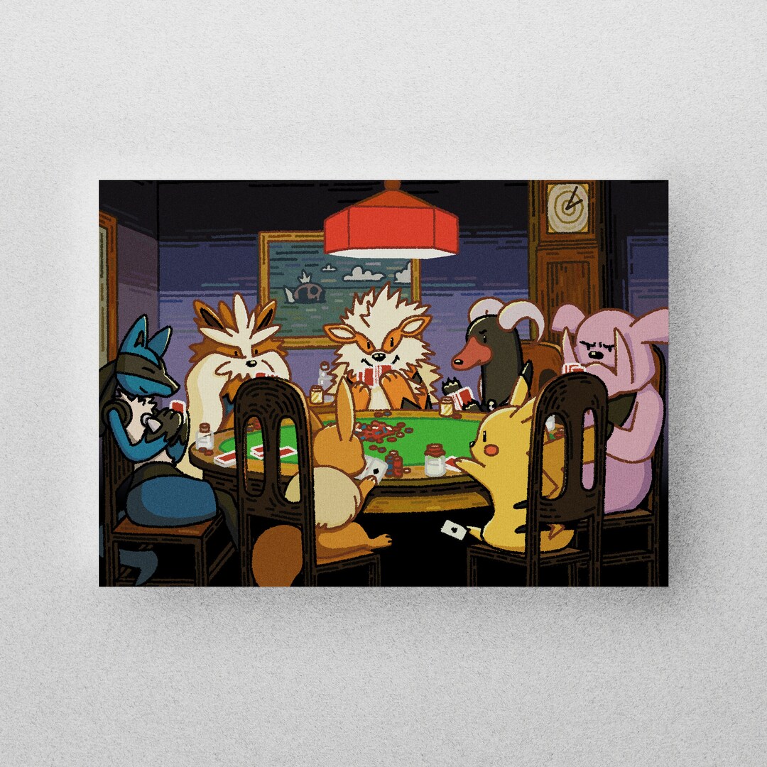 A Pokémon in Need Print (pokémon X Cassius Marcellus Coolidge) - Etsy