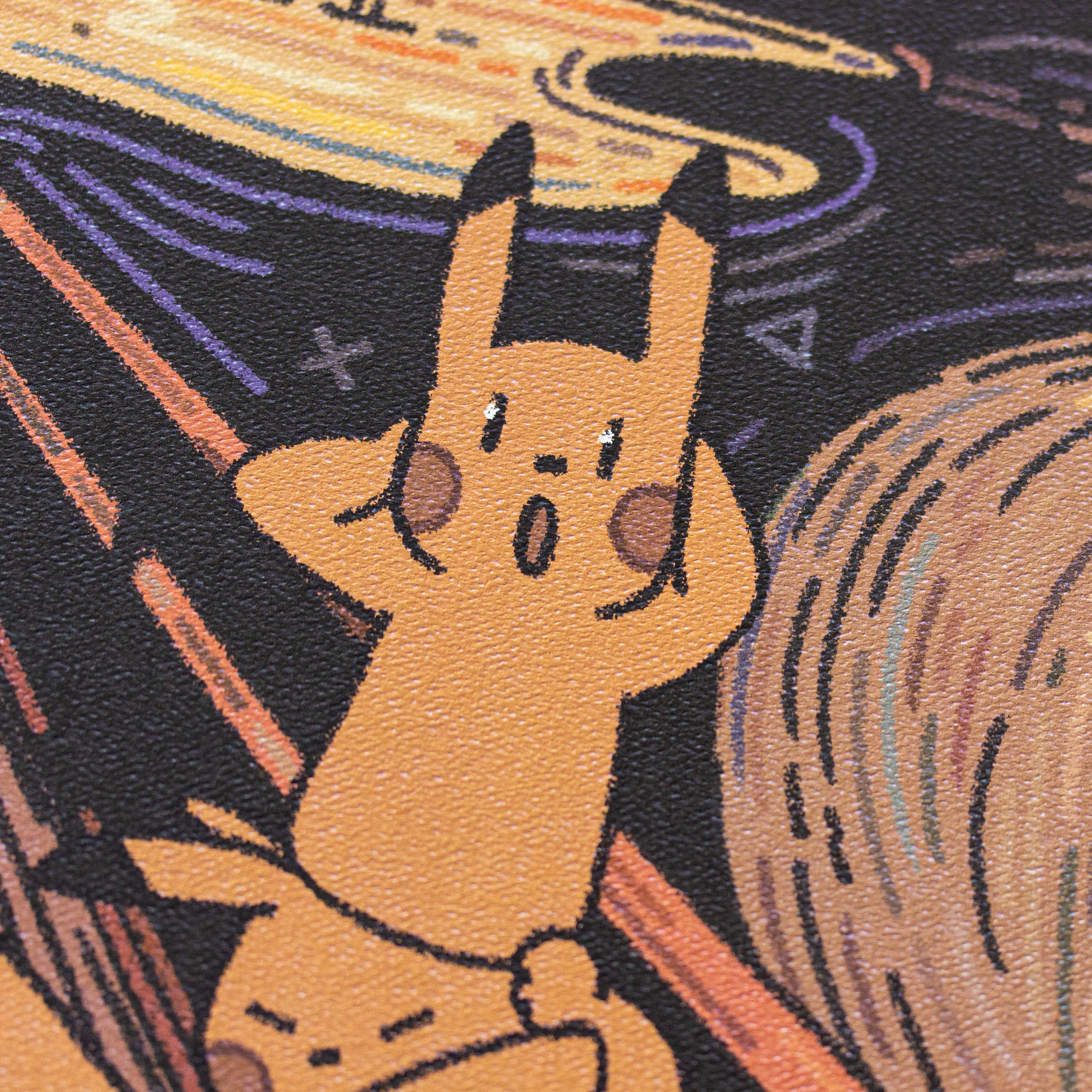 Pikachu X the Scream Print pokémon X Edvard Munch - Etsy Australia