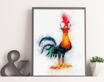 Moana chicken | Etsy