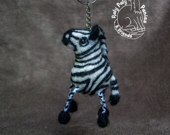 Roly Poly Exmoor Pony Keyrings or Bag Charms... Two Colours to Choose ...