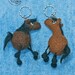 Roly Poly Pony Keyrings or Bag Charms... Most Colours Available - Etsy