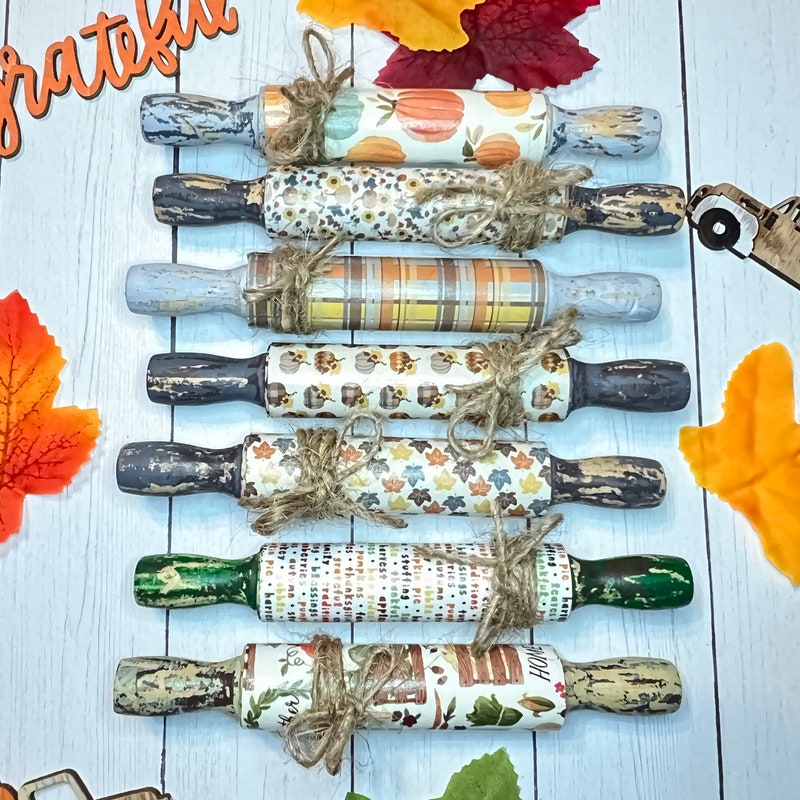 Fall Rolling Pin - Etsy