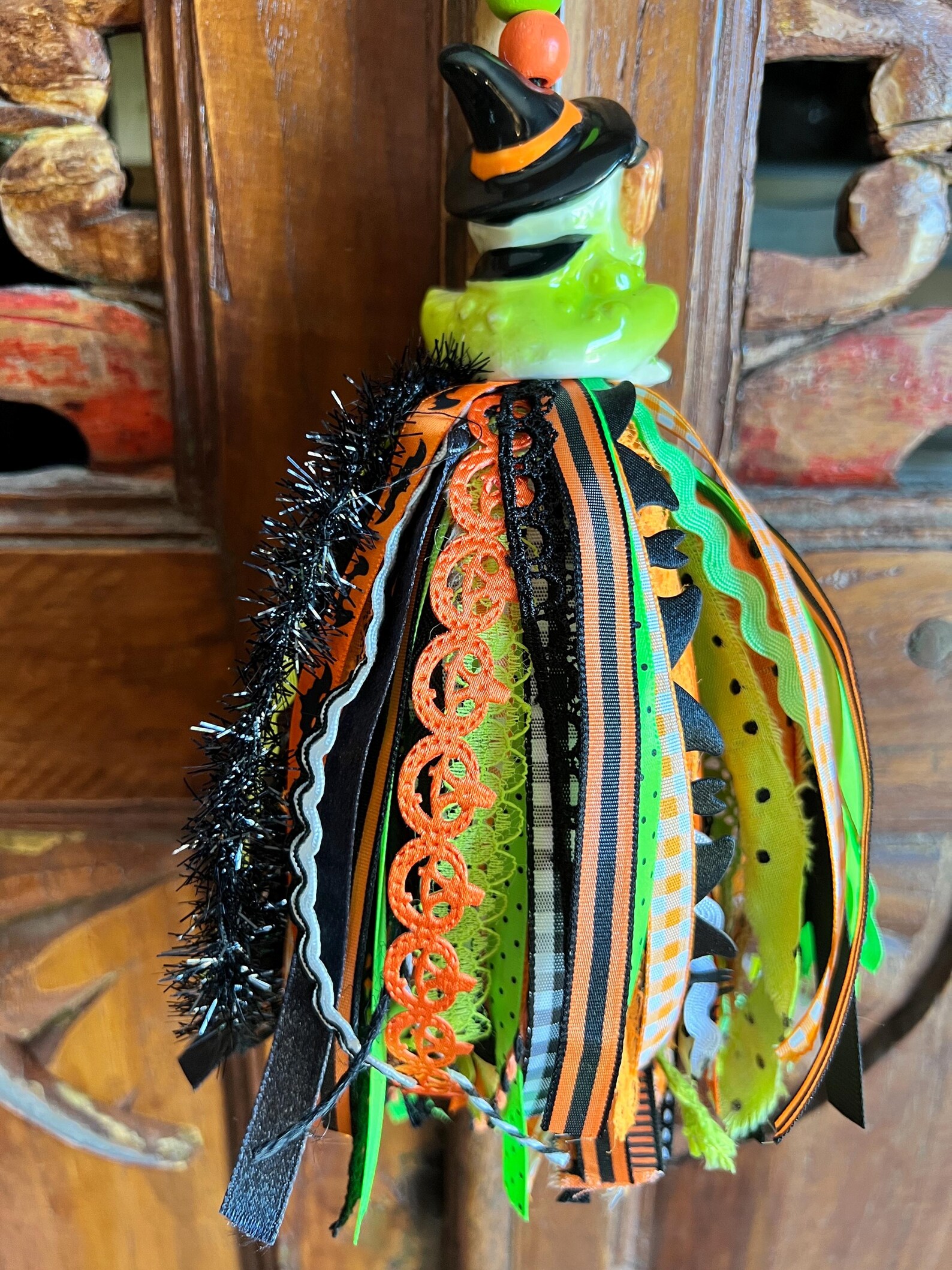 Mini Halloween Frog Tassel | Salt Shaker Tassel - Etsy