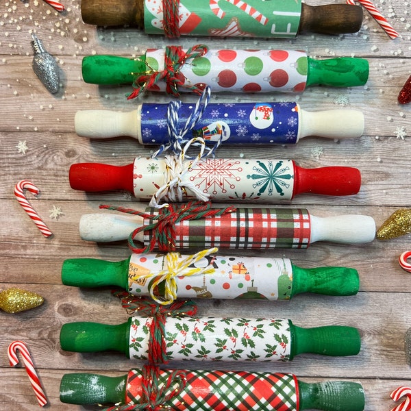 Painted Rolling Pins - Etsy