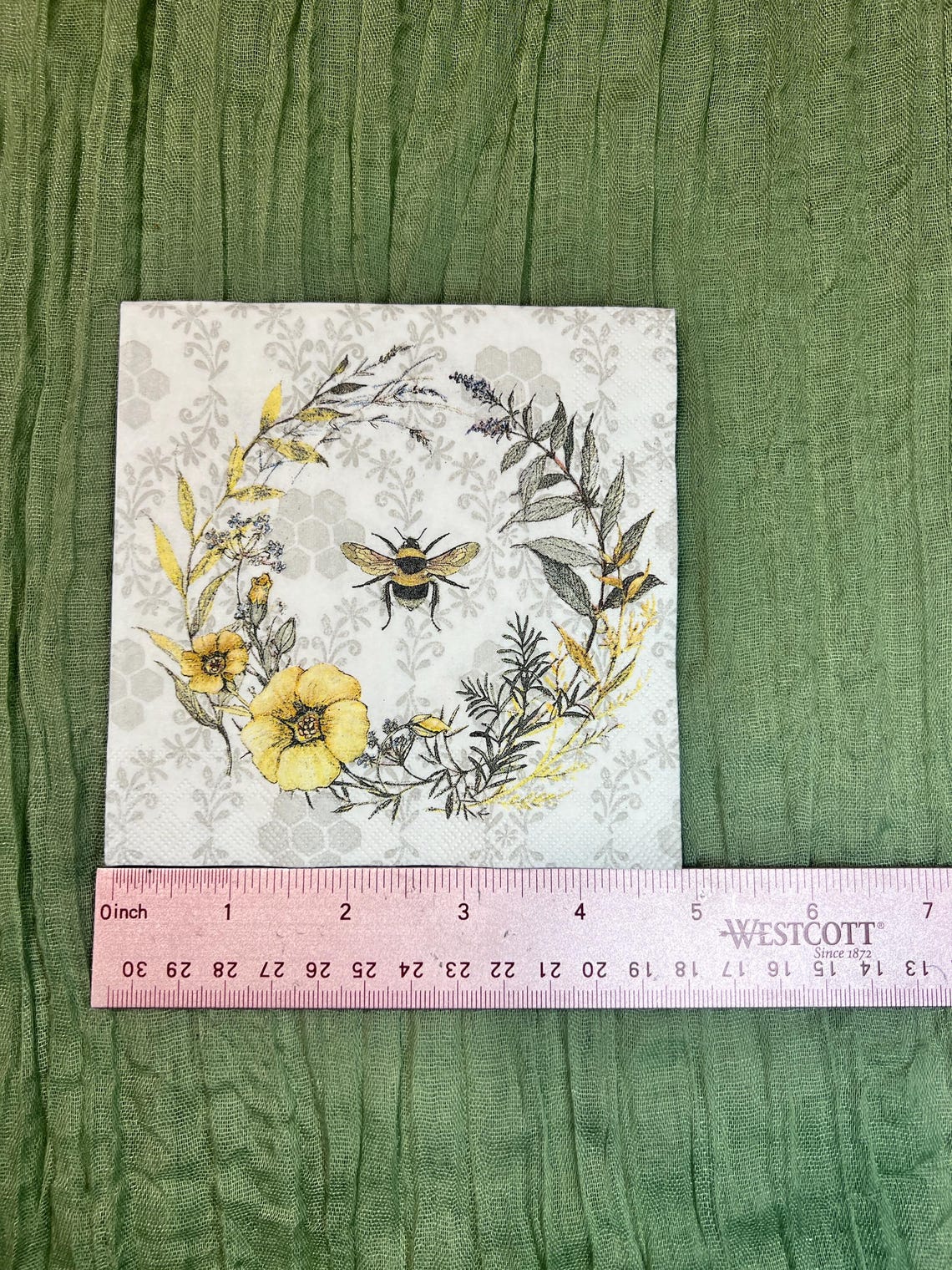 Bee Decoupage Napkin Bundle - Etsy